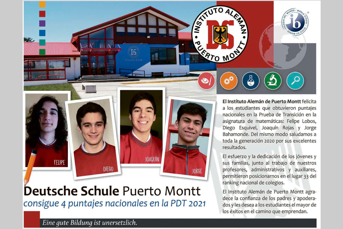 Nachrichten des Tages - Instituto Alemán Puerto Montt